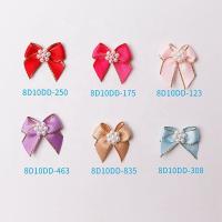 China Ready Made Pink Ribbon Bows Customized for Handmade Solid Color Pattern Lingerie for sale