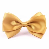 China Gift Packaging Pre-Made Self-Adhesive Ribbon Bows with Custom Satin Ribbon for sale