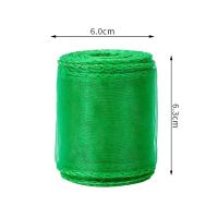 China Organza Wired Sheer Ribbon Valentine's Day Wired Edge Ribbon 2.5 Inch Sheer Craft Ribbon for sale