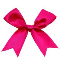 China Free Sample Handmade Satin Ribbon Bow for Gift Packing and Bottle Decoration for sale