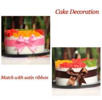 China Free Sample Handmade Satin Ribbon Bow for Gift Packing and Bottle Decoration for sale