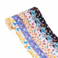 China MSD 's Colorful Floral Print Grosgrain Ribbon for Gift Wrapping Spring Summer Style for sale