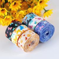 China MSD 's Colorful Floral Print Grosgrain Ribbon for Gift Wrapping Spring Summer Style for sale