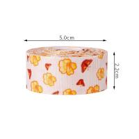 China MSD 's Colorful Floral Print Grosgrain Ribbon for Gift Wrapping Spring Summer Style for sale