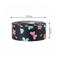 China MSD 's Colorful Floral Print Grosgrain Ribbon for Gift Wrapping Spring Summer Style for sale