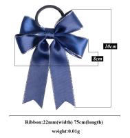 China 8*10cm Ribbon Bow Pre-tied Bottle Neck Wine Bottle Bow Tie for Decoration for sale