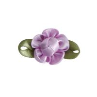 China Custom Fabric Type Satin Ribbon Mini Bows for Garment and Underwear 38mm*20mm Custom for sale