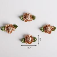 China Custom Fabric Type Satin Ribbon Mini Bows for Garment and Underwear 38mm*20mm Custom for sale