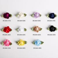 China Custom Fabric Type Satin Ribbon Mini Bows for Garment and Underwear 38mm*20mm Custom for sale