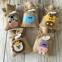 China Double Face Style 63mm Custom Jute Ribbon Personalized Christmas Ribbon for Decoration for sale