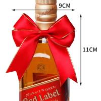 China Stretch Loop Satin Ribbon Bow for Perfume Bottle Neck in Red or Customized Performance for sale