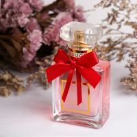 China Red Satin Ribbon Bow with Elastic Band The Perfect Addition to Your Bottle Decoration for sale