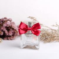 China Red Satin Ribbon Bow with Elastic Band The Perfect Addition to Your Bottle Decoration for sale
