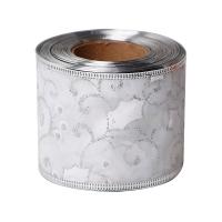 China 63mm Wide Christmas Decorated Ribbon Perfect for Gift Wrapping Occasion Christmas for sale