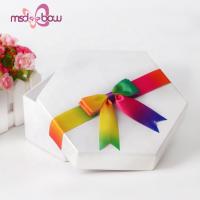 China MSD Custom Ready Made Gift Box Wrap Ribbon Bows Floral Style for Occasion of Gift Wrapping for sale