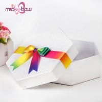 China MSD Custom Ready Made Gift Box Wrap Ribbon Bows Floral Style for Occasion of Gift Wrapping for sale