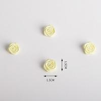 China 15mm Handmade Ribbon Bow Mini Ribbon Flower for Underwear Decoration Garment Processing Accessories for sale