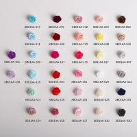 China Garment Decoration Mini Satin Ribbon Bow with Solid Color and 100% Polyester Material for sale