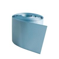 China 3 Inch Wide Custom Grosgrain Ribbon Blue Color for Making Bows Fabric Type Grosgrain for sale