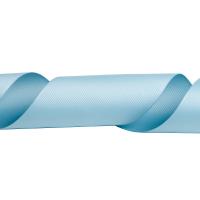 China 3 Inch Wide Custom Grosgrain Ribbon Blue Color for Making Bows Fabric Type Grosgrain for sale