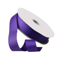 China Eco-friendly 6mm Purple Grosgrain Ribbon 1/4 Inch with and Color Fastness Grade 4 for sale