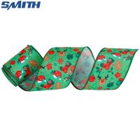 China Customized Support for DIY Craft Decoration 2022 Design Wired Edge Burlap Ribbon for sale
