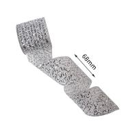 China 2022 Organza Wired Edge Velvet Burlap Fabric Custom Printed Merry Christmas Gift Ribbon for sale