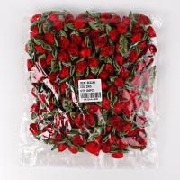 China Supply Recyled Satin Ribbons Mini Artificial Silk Ribbon Flowers for Wedding Dress for sale