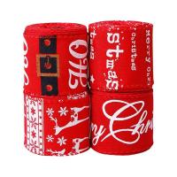 China Christmas Style 2.5 Inch Printed Ribbon for Gift Choose from Our Catalog or Customized for sale
