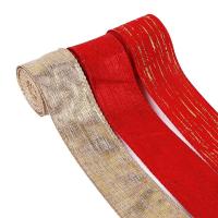 China Polyester Wired Christmas Ribbons Supported by MSD Ribbons for Holiday Gift Wrapping for sale