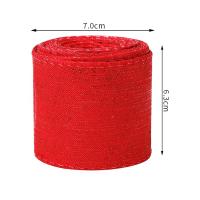 China Polyester Wired Christmas Ribbons Supported by MSD Ribbons for Holiday Gift Wrapping for sale