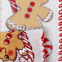 China Printed Wired Edge Burlap Ribbon for Christmas Decoration and Wrapping by MSD Ribbons for sale