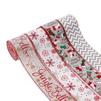 China MSD Chinese Burlap Ribbons Your One-Stop Shop For Bulk Christmas Ribbons For Wrapping for sale