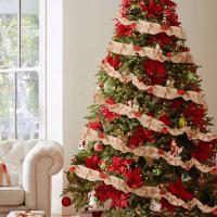 China MSD Ribbon Christmas Burlap Wire Edge Ribbon Support OEM ODM for Sustainable Tree Decoration for sale