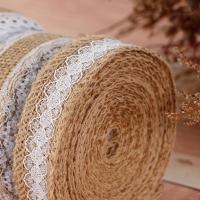 China Support 7 Days Sample Order Lead Time Personalized Jute Ribbon for Holiday Decoration for sale