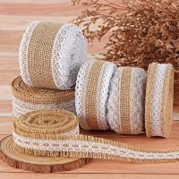 China Support 7 Days Sample Order Lead Time Personalized Jute Ribbon for Holiday Decoration for sale