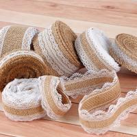 China Support 7 Days Sample Order Lead Time Personalized Jute Ribbon for Holiday Decoration for sale