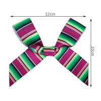 China Colorful Fiesta Ribbon Bows for Customized Gift Wrapping and Mexican-Themed Events for sale