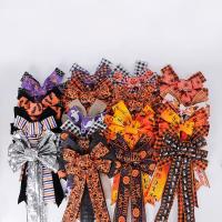 China Autumn Ribbons Craft Bows for Thanksgiving Decoration 28cm*52cm Size Can Be Customized for sale