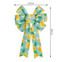 China Summer Spring Burlap Ribbon Bow for Holiday Decoration and Custom Made DIY Projects for sale