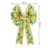 China Summer Spring Burlap Ribbon Bow for Holiday Decoration and Custom Made DIY Projects for sale