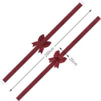 China Large Kitchen Ribbon Bow Decor Xmas Party Cabinet Bows for Christmas Door Decoration for sale