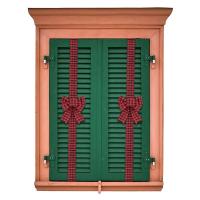 China Large Kitchen Ribbon Bow Decor Xmas Party Cabinet Bows for Christmas Door Decoration for sale