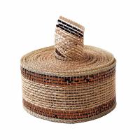 China Natural Jute Ribbon for Gift Packing Burlap Ribbon Print Customers' Requirements for sale