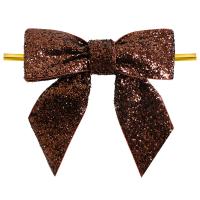 China Hot sale  velvet Ribbon bow  Material Self Adhesive Gift Box Bows for Customized Decoration for sale