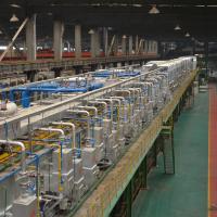 China 1550mm Coil Continuous Galvanizing Line Equipment For Steel Strip for sale
