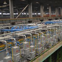China Cold Rolled Coils Continuous Hot Dip Galvanizing Plant 500mm for sale