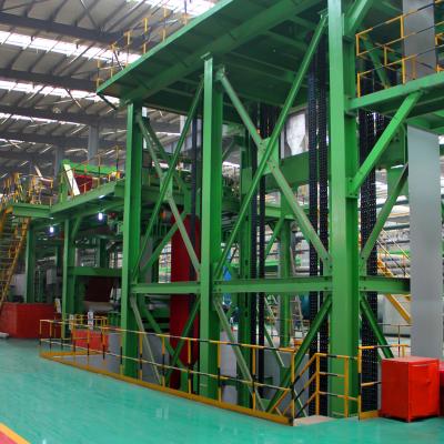 China Carbon Steel Color Coating Line For Flat Steel Metal 150000 T/Y for sale