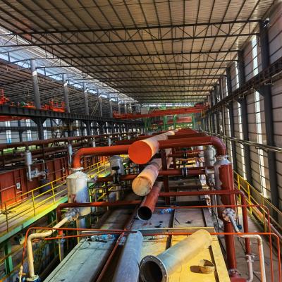 China Steel Strip Hot Dip Galvanizing Line Manufacturer 0.5-1.5mm 400mm 70000TPY for sale