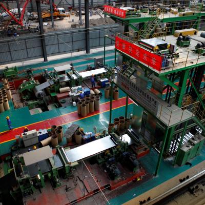 China Zinc Hot Dip Galvanizing Equipment Galvalume Line 0.5-1.5mm 650mm 120000TPY for sale